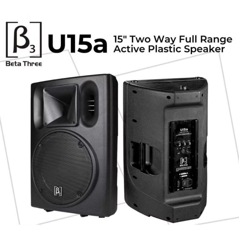 Jual SPEAKER BETA THREE/ BETA3 U 15A ( 15IN AKTIF ) ORIGINAL | Shopee ...