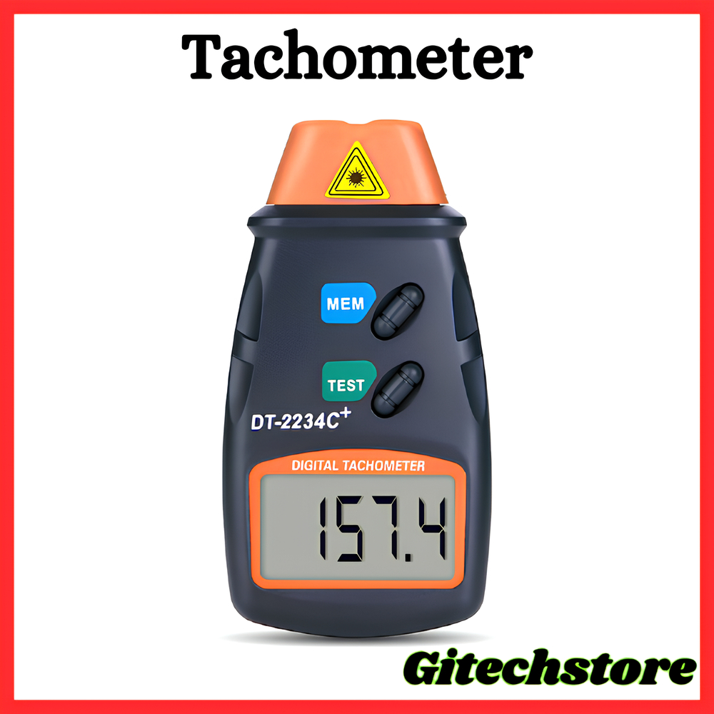 Jual Tachometer LCD Digital Laser / Alat Ukur RPM Meter / Alat Ukur ...