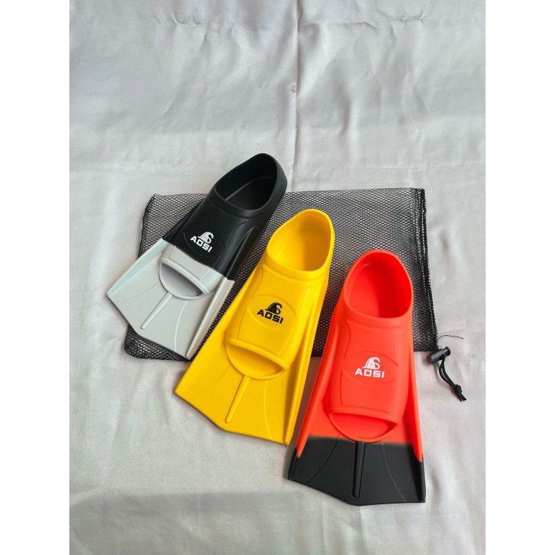 Jual AOSI kaki katak diving fin snorkeling sepatu katak renang anak dan dewasa bahan silicone ...