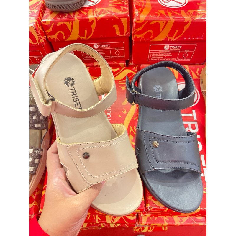 Jual Sepatu Sandal Wanita Triset | Shopee Indonesia
