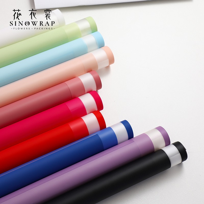 Jual Kertas Cellophane - Kertas Buket Bunga Big Same Colored List ...