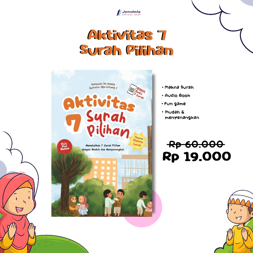 Jual Buku Anak Aktivitas 7 Surah Pilihan Menebalkan 7 Surah Pilihan ...