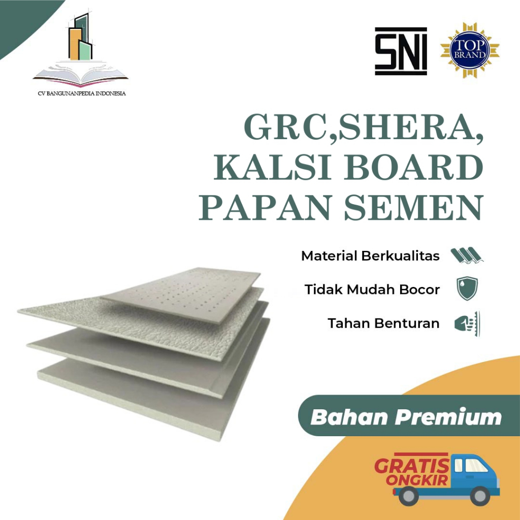 Jual GRC BOARD PAPAN SEMEN | Shopee Indonesia