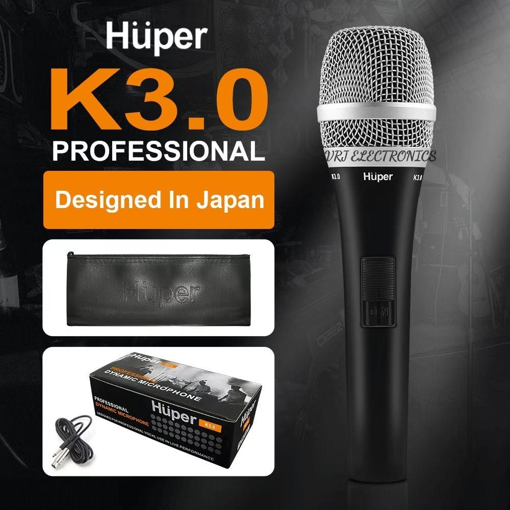 Jual Mic Kabel Huper K 3.0 Professional | Shopee Indonesia