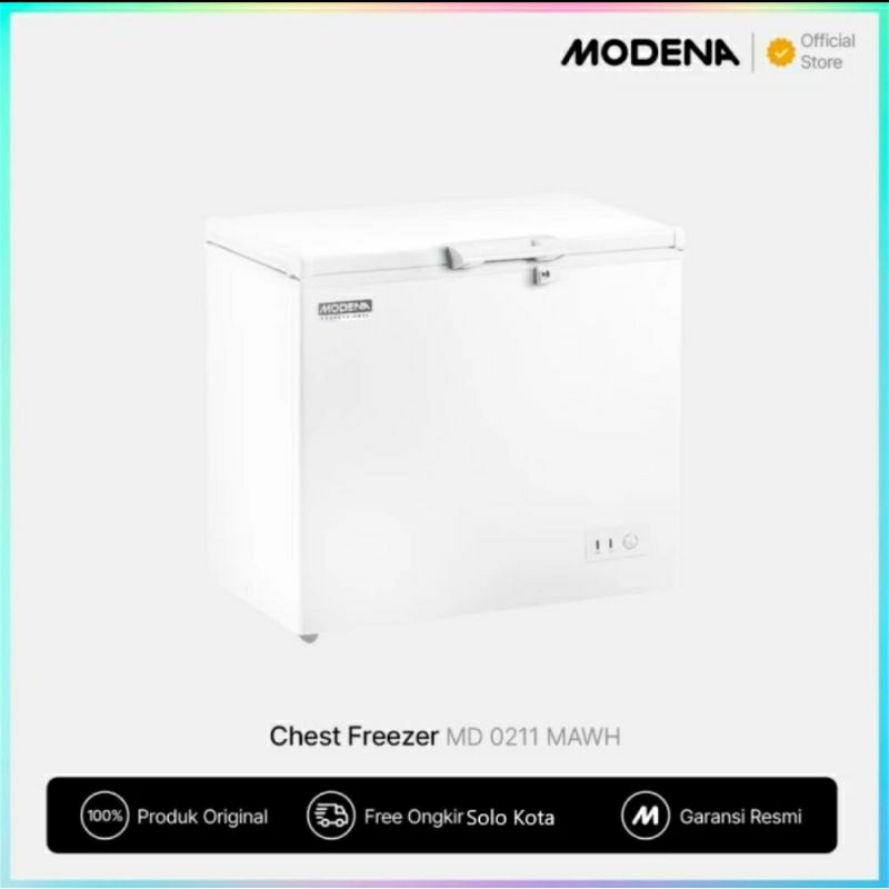 Jual BOX FREEZER MODENA 200LITER MD 0211 MAWH | Shopee Indonesia