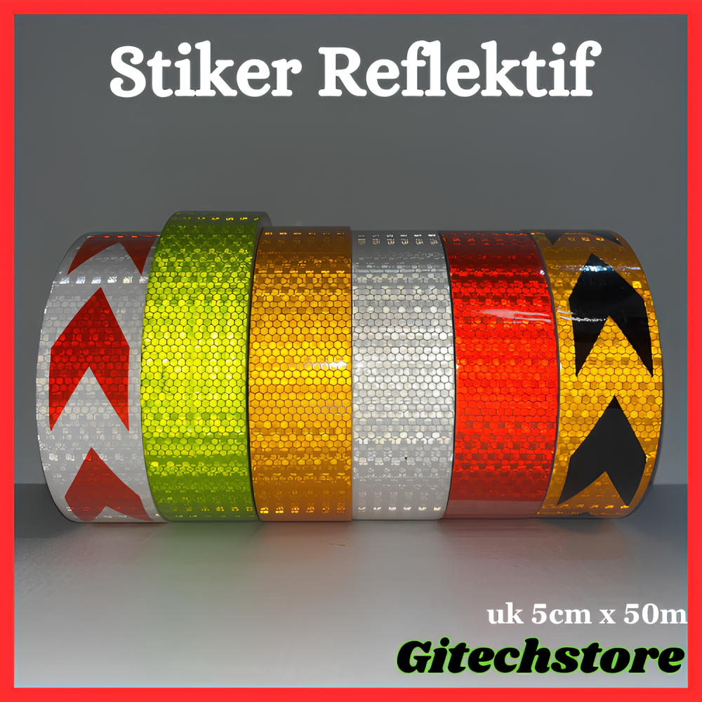 Jual Stiker Reflektif Stiker Reflektor Stiker Pemantul Cahaya Stiker ...