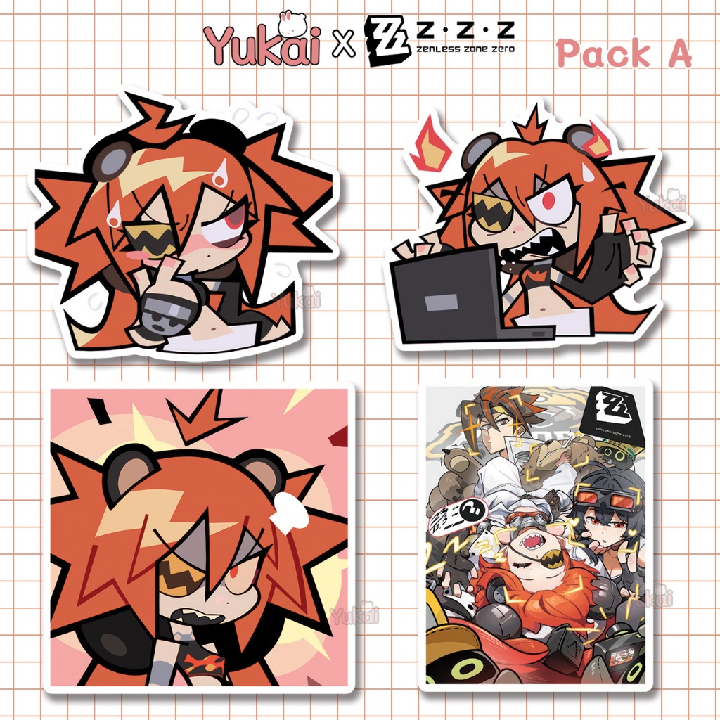 Jual Stiker Koleda Zenless Zone Zero (ZZZ) Premium - Sticker Pack Anime ...
