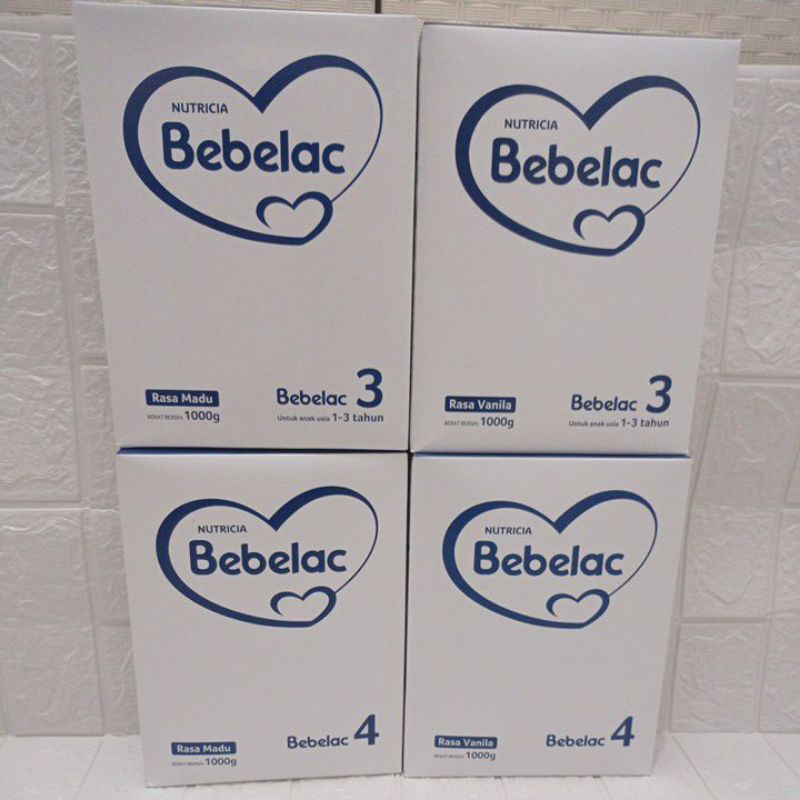Jual Bebelac 3 vanila 1000 gr / bebelac 3 madu / bebelac 4 vanila 1000 ...