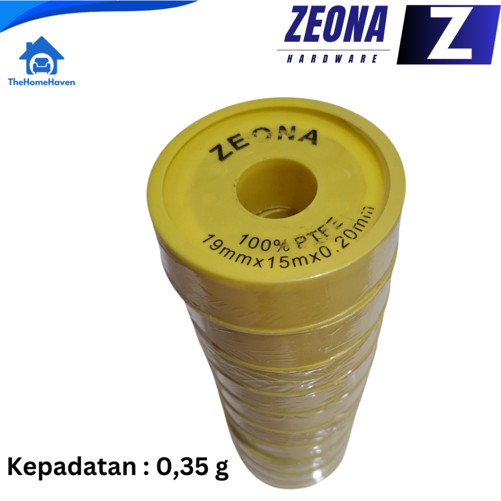 Jual (PCS) ZEONA Seal Tape 3/4" | Seal Drat Anti Bocor 3/4" |TBA| Bahan ...