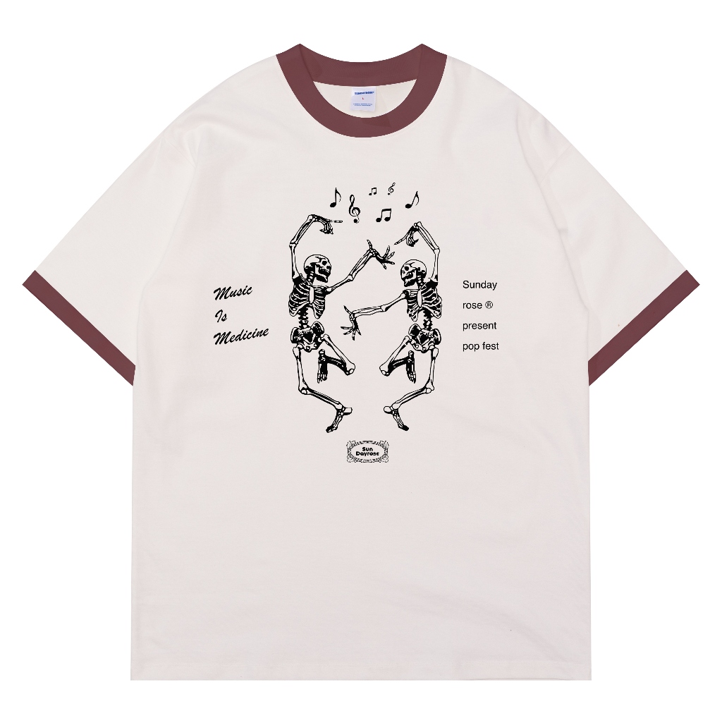 Jual SUNDAYROSE T-Shirt Regular Kaos Ringer Kama Maroon | Shopee Indonesia