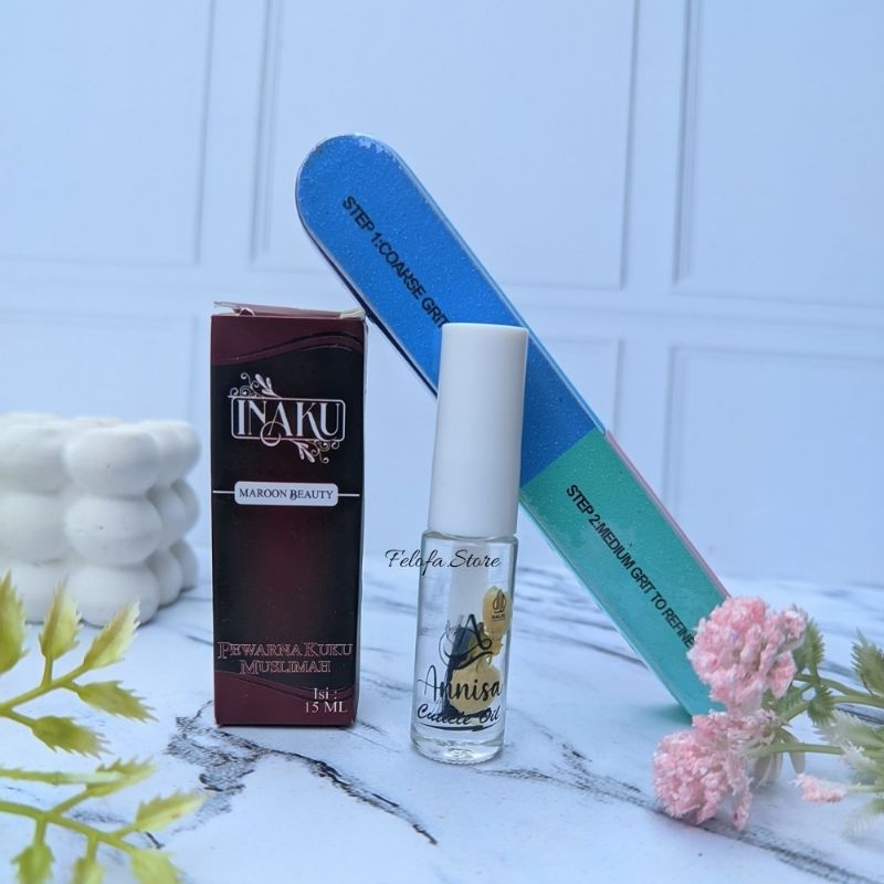 Jual PAKET INAKU HENNA + SERUM KUKU + PENGHALUS / PENGKILAP KUKU ...