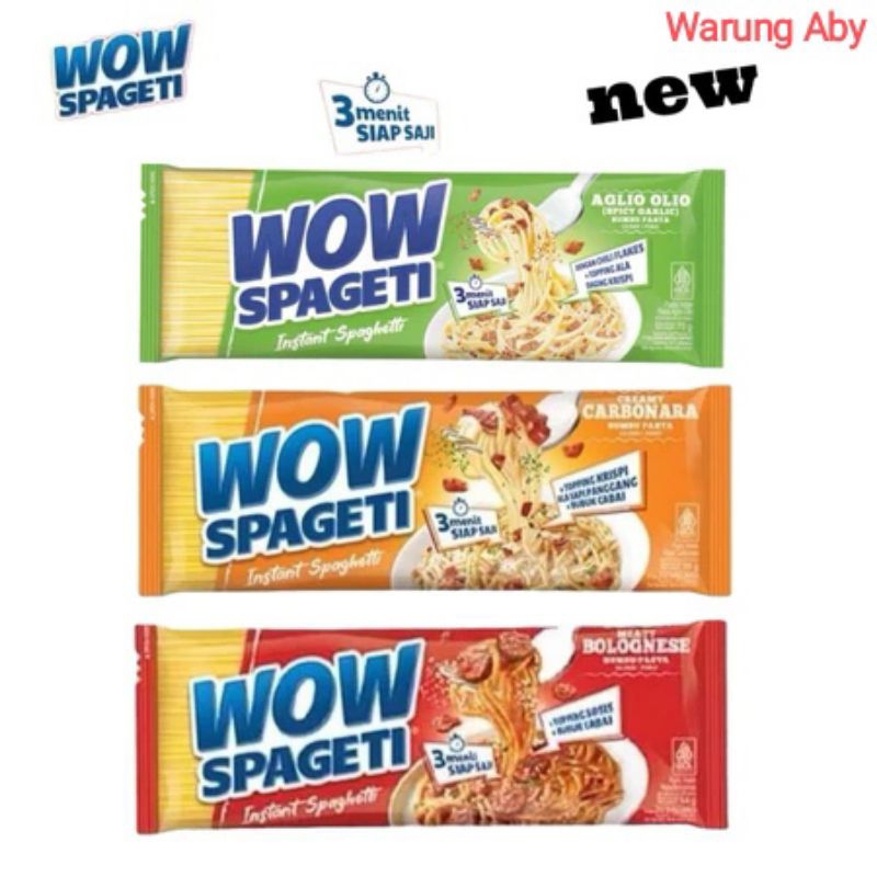 Jual Pasta WOW Spageti Semua Rasa | Pasta WOW Spageti All Variant ...
