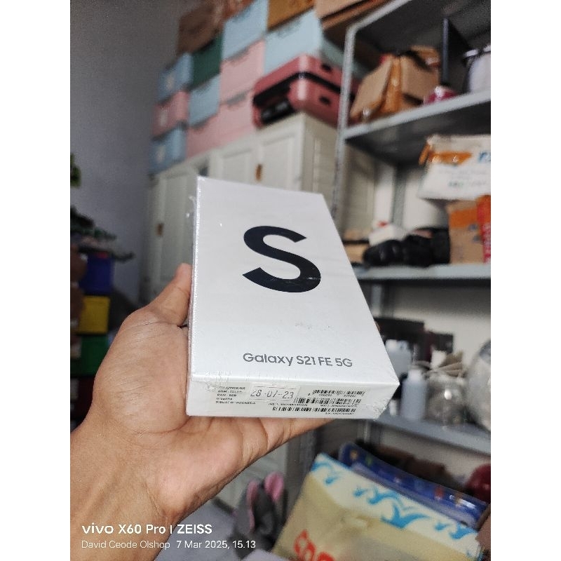 Jual Dus box kotak Samsung Galaxy S21 fe 5G ORI Copotan | Shopee Indonesia