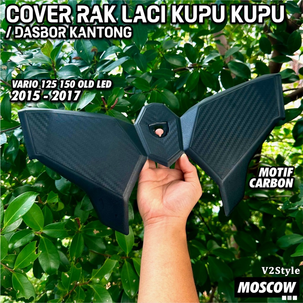 Jual Rak rack laci kupu kupu kantong dasbor HONDA VARIO 125 150 LED ...