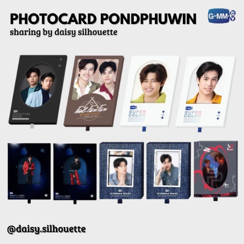 Jual [READY] PHOTOCARD PONDPHUWIN OFFICIAL || POND NARAVIT // PHUWIN TANGSAKYUEN || SHARING ...