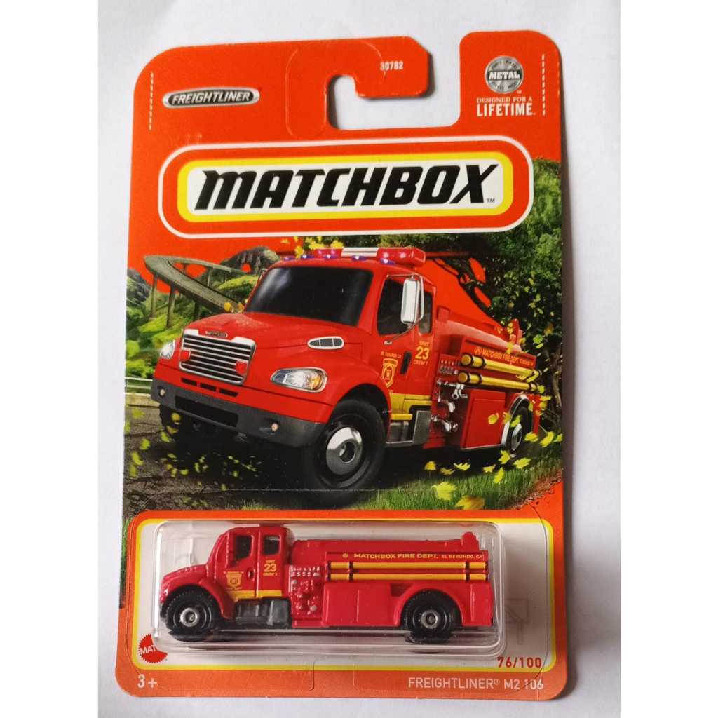 Jual Matchbox - Freightliner M2 106 Red | Shopee Indonesia