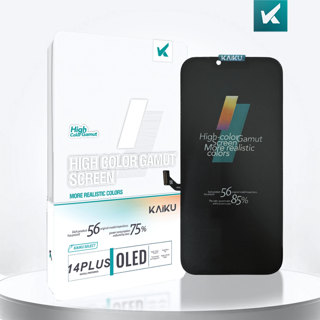 Jual KAIKU LCD for IP-14PLUS for Screen Digitizer Mobile Phone Assembly ...