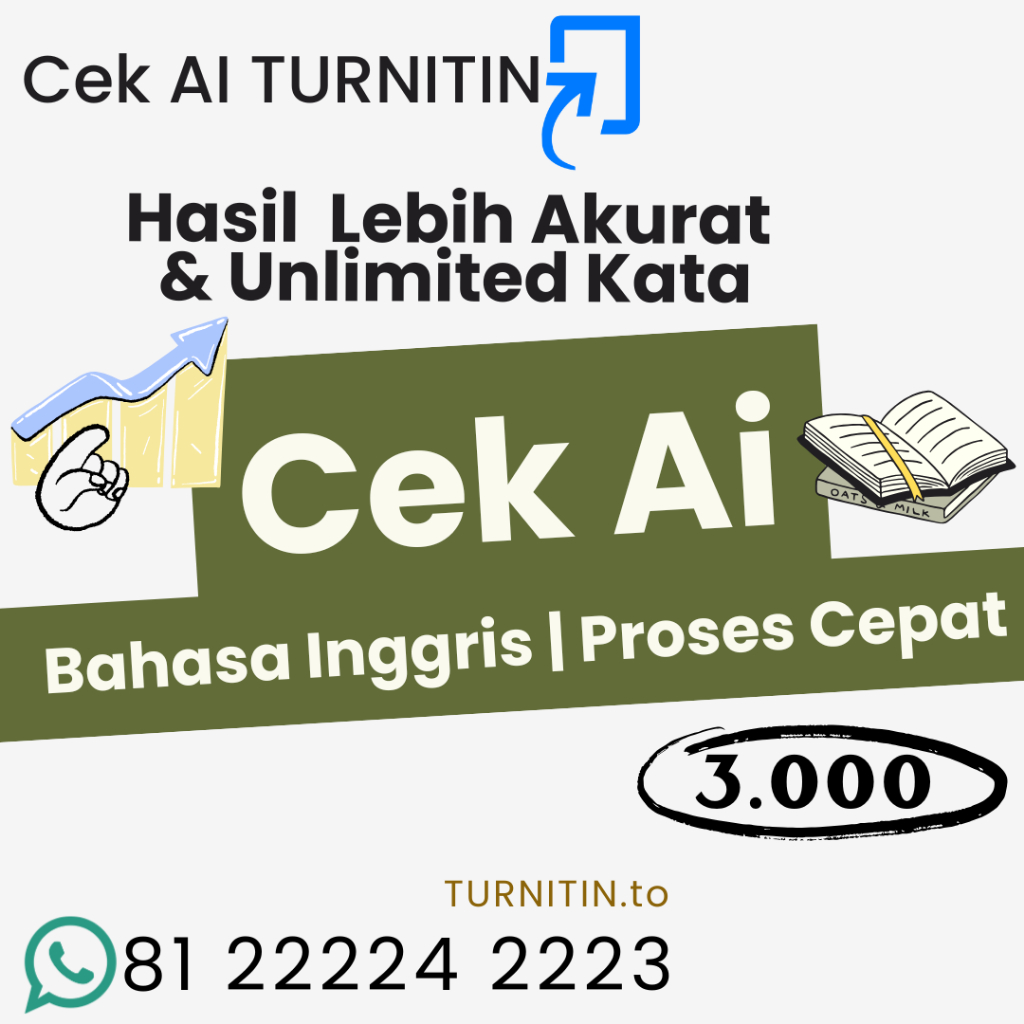 Jual Cek Ai TURNIT. iD Bahasa Inggris Proses Cepat Hasil Lebih Akurat ...