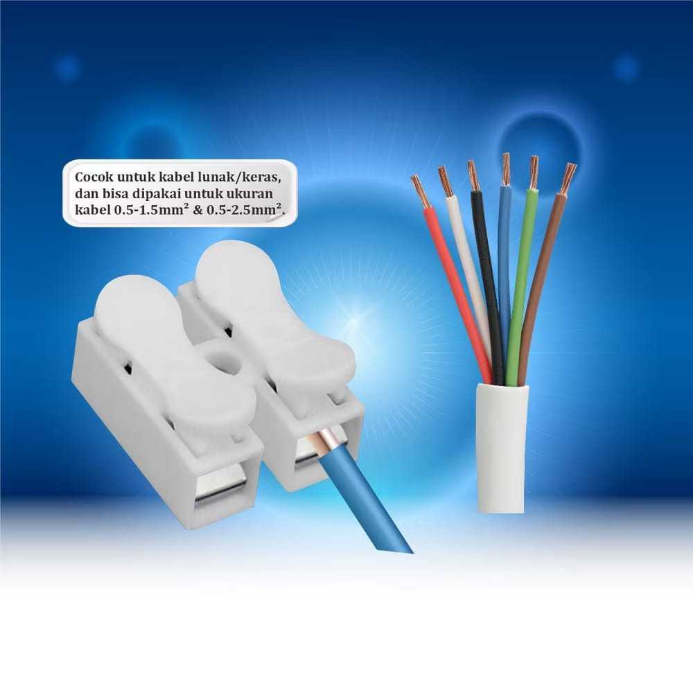 Jual quick cable release 2 connector /Quick Connect Wiring Electric 2 ...