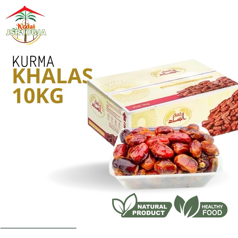 Jual Kurma Khalas Saad 10 KG | Shopee Indonesia