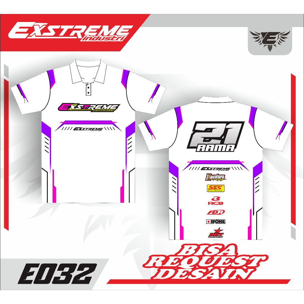Jual Jersey Team Racing Balap Full Printing, Kaos Jersey Team Balap ...