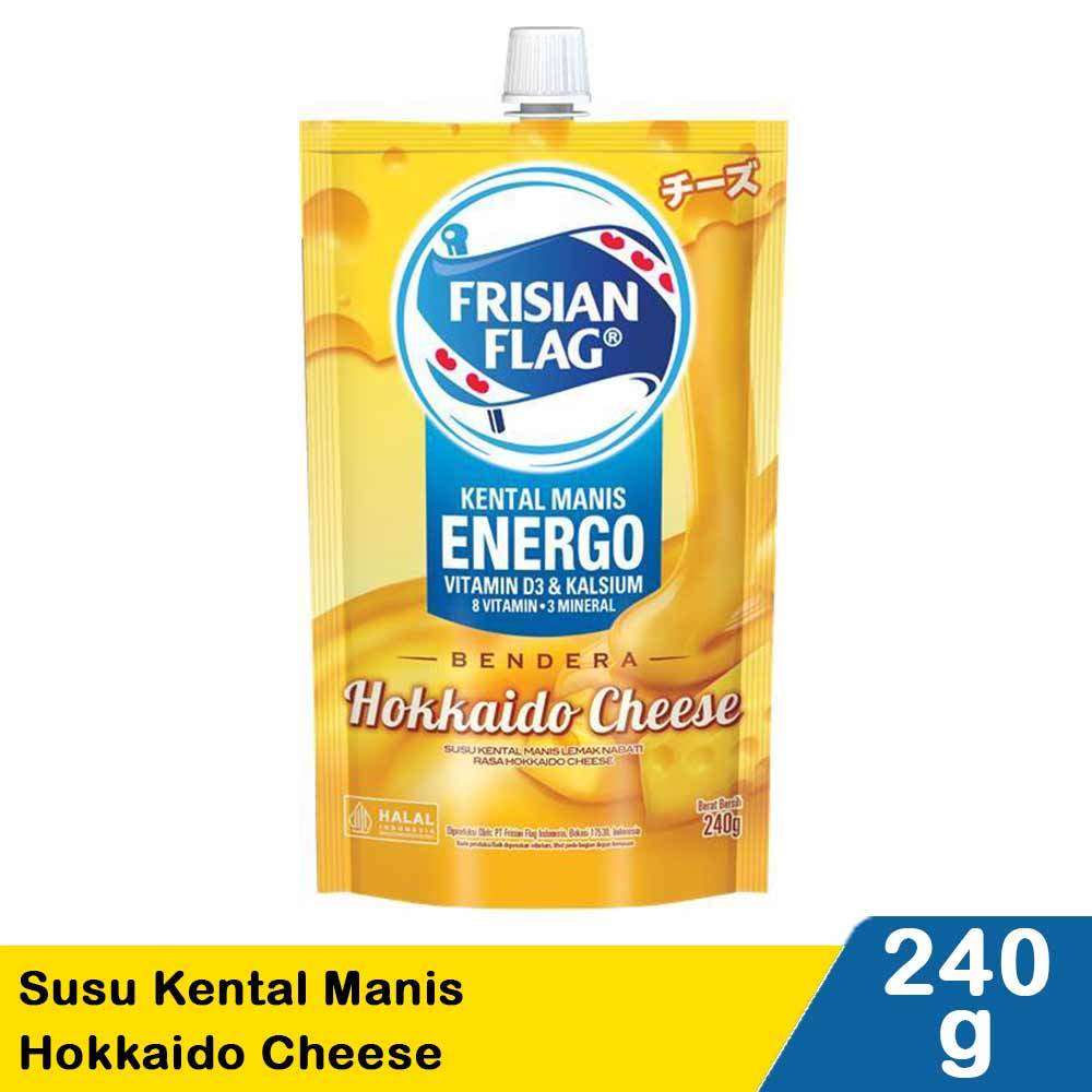 Jual Frisian Flag Kental Manis Energo Rasa Hokkaido Cheese 240gr ...