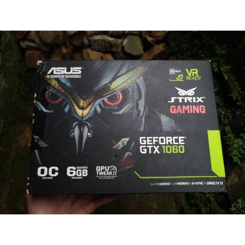 Jual ASUS ROG STRIX GTX 1060 6GB DirectCU II OC | Shopee Indonesia