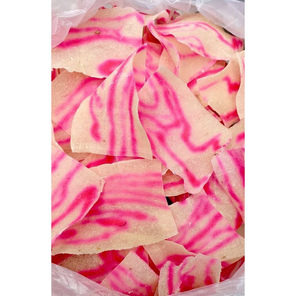 Jual Kerupuk merah putih Ketela Mentah Krupuk Singkong Camilan Pohong ...