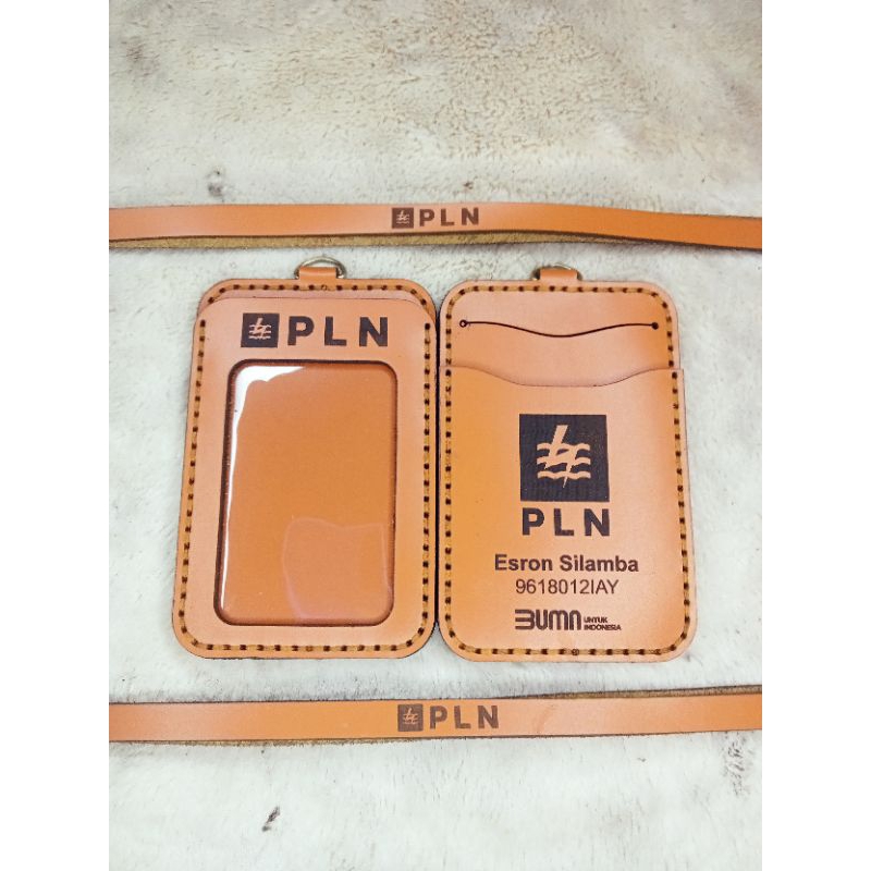 Jual ID CARD KULIT CUSTOM PLN/PLN NUSA DAYA/PLN I POWER SERVICE ...