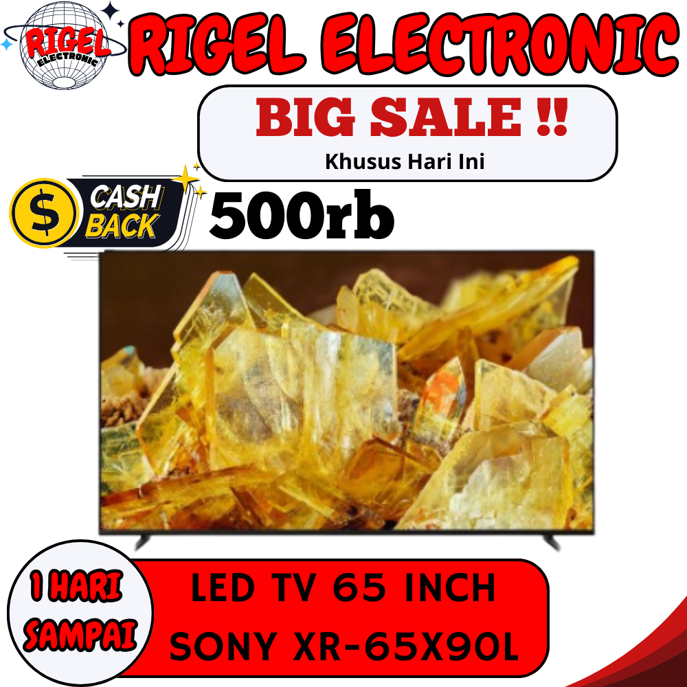 Jual SONY BRAVIA XR-65X90L LED TV 65 INCH SMART ANDROID 65X90L | Shopee ...