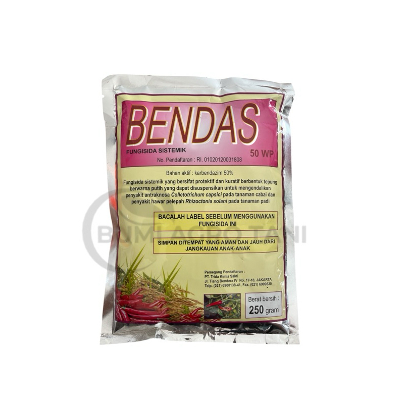 Jual BENDAS 50 WP FUNGISIDA SISTEMIK 250 GRAM | Shopee Indonesia
