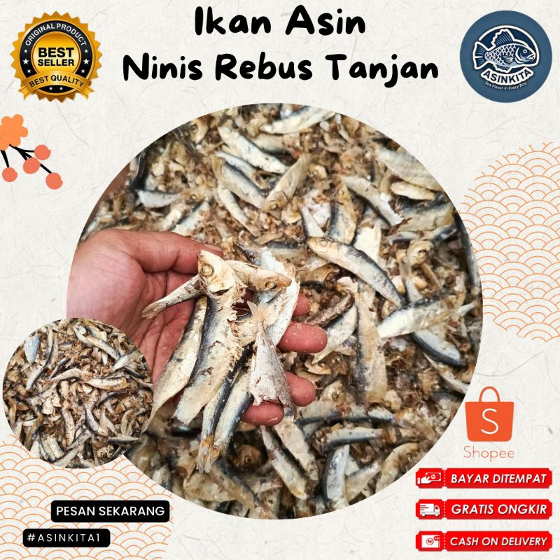 Jual Ikan Asin Rebus Ninis / Tanjan 1 kg | Shopee Indonesia