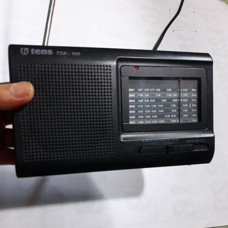 Jual RADIO TENS LEGENDARIS TSR 909 NORMAL BISA LISTRIK BISA BATRE ...