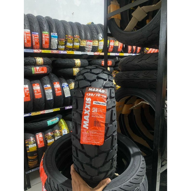 Jual BAN MATIC TUBLESS MAXXIS M6240 130/70-13 STANDAR BELAKANG HONDA ...