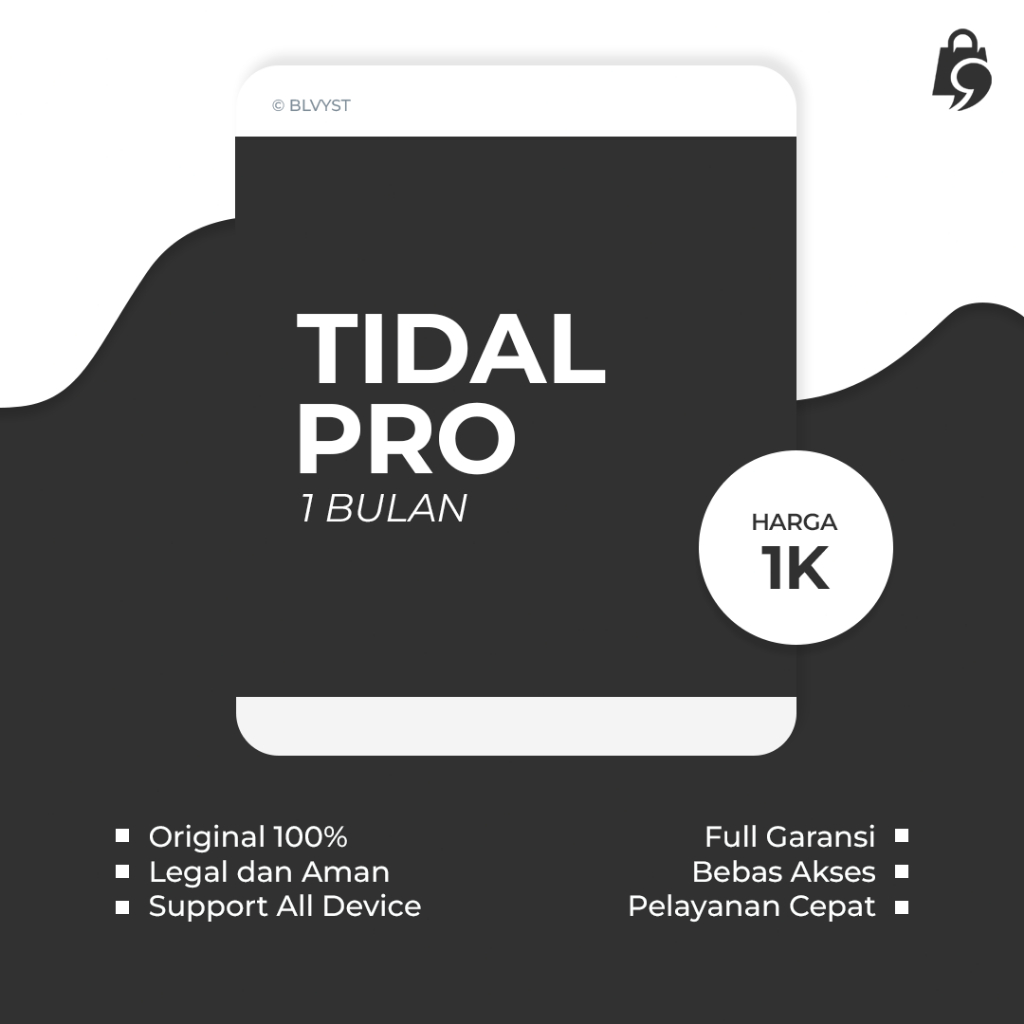 Jual TIDAL PREMIUM 1 BULAN PALING MURAH DAN FULL GARANSI TINGGAL LOGIN ...