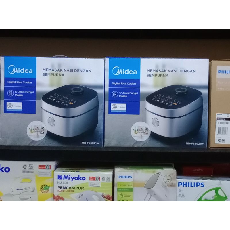 Jual Midea Digital Rice Cooker 1.8L MB-FS5021W Penanak Nasi Digital 17 ...