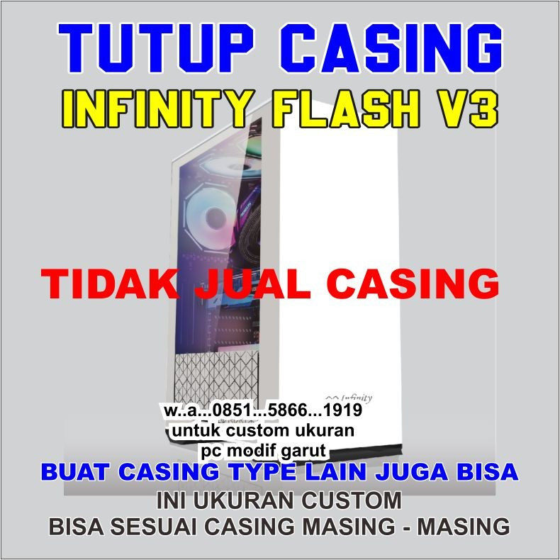 Jual SIDE PANEL CASING infinity flash v3 TUTUP BENING CASING SAJA ...
