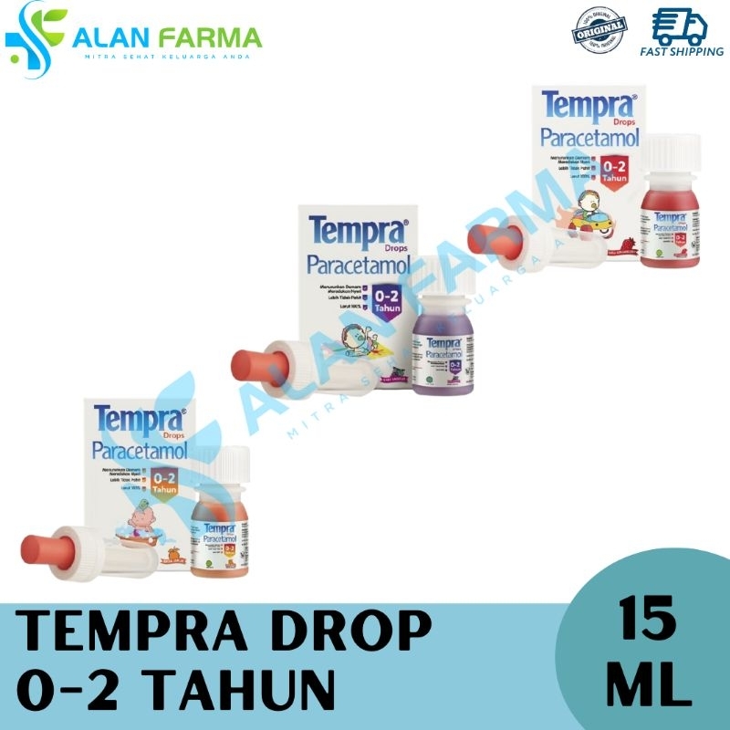 Jual Tempra Drops 15 mL Semua Rasa | Tempra Drop | Paracetamol Drop ...