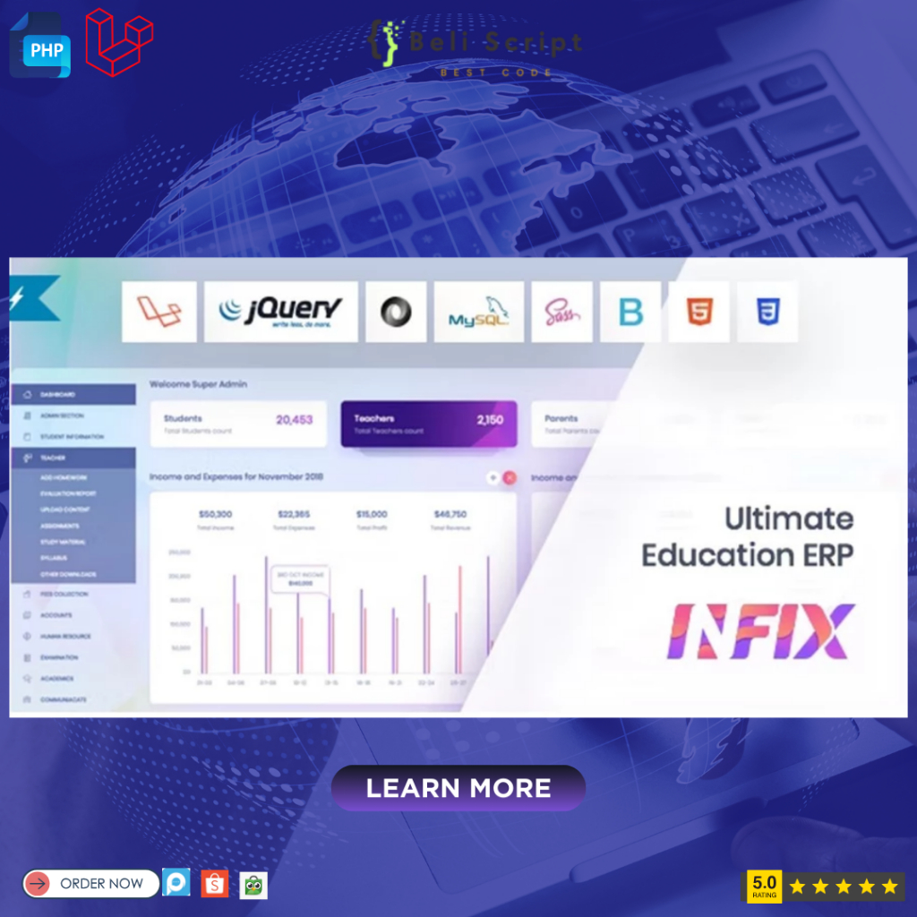 Jual SOURCE CODE WEB INFIXEDU SCHOOL - PERANGKAT LUNAK SISTEM MANAJEMEN ...