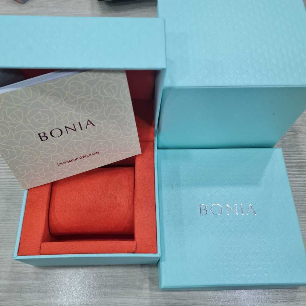 Jual Box Jam Tangan Original Bonia Full Set Terbaru | Shopee Indonesia