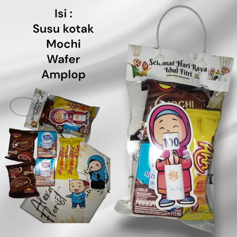 Jual PARCEL LEBARAN untuk anak (plastik snack+amplop) | Shopee Indonesia