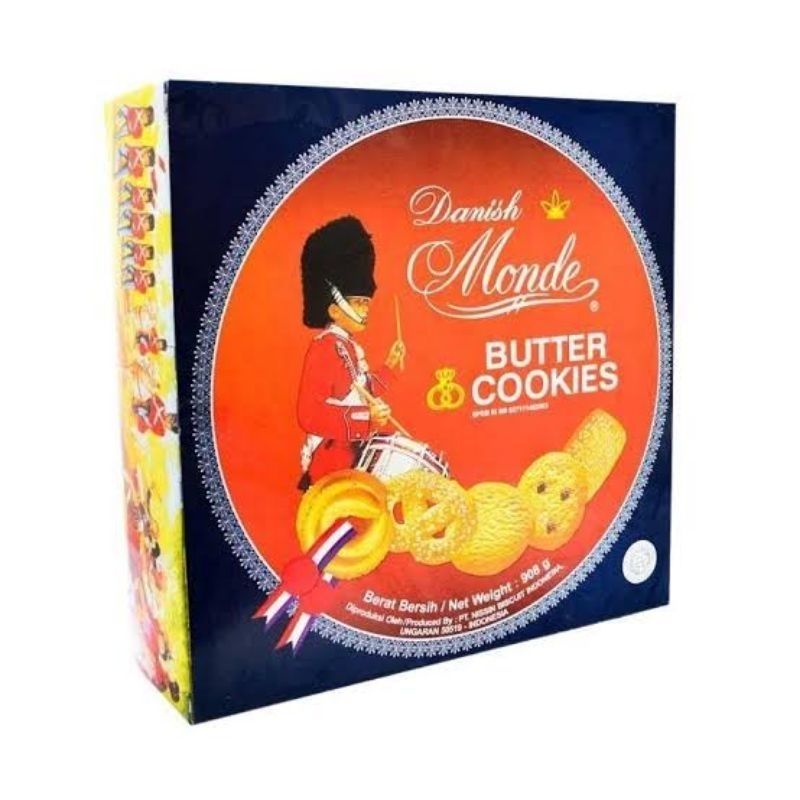 Jual Monde Butter Cookies 908gram | Shopee Indonesia