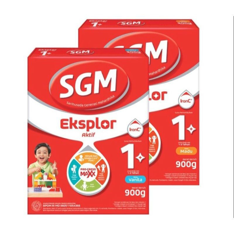 Jual SGM Eksplor 1+ Madu & Vanilla 900 gr | Shopee Indonesia
