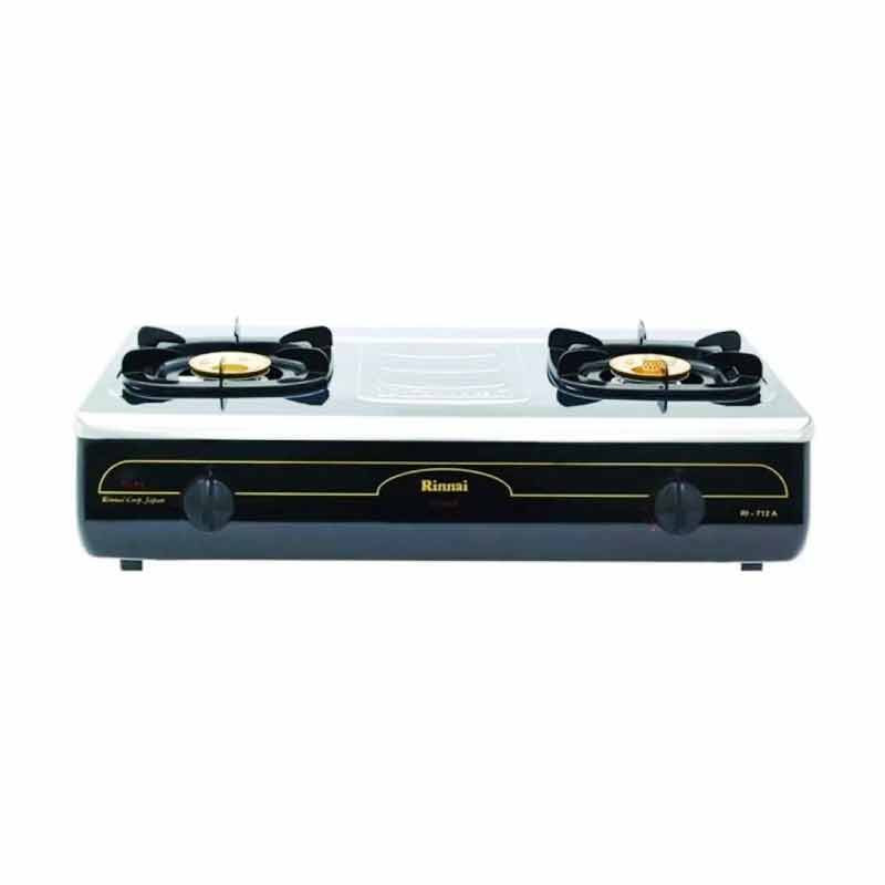 Jual Kompor Gas Rinnai RI-712TG Kompor gas dua tungku api turbo ...