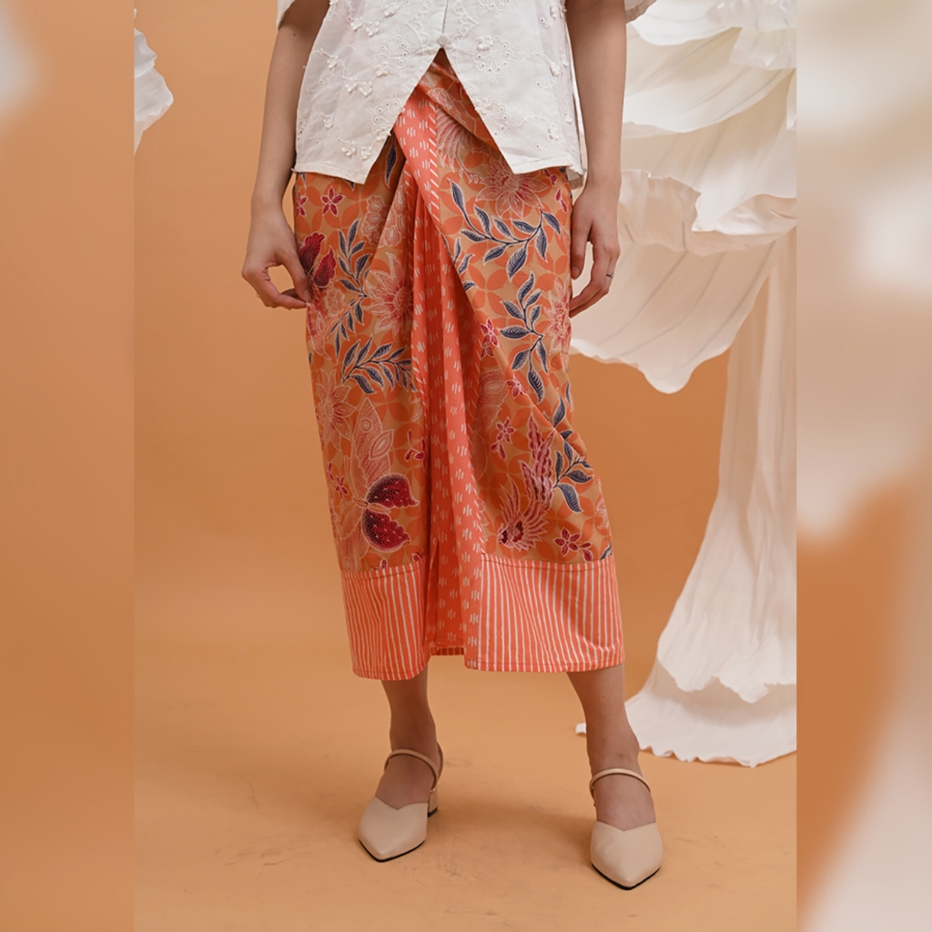 Jual NONA RARA - Lilit Encim P0463, Rok lilit batik wanita modern ...