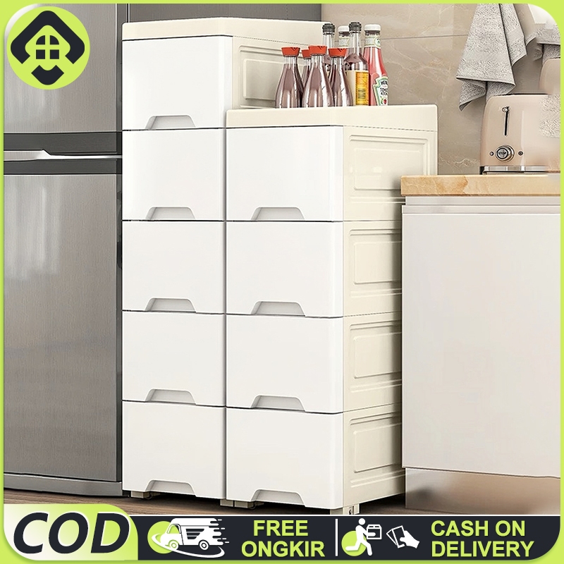 Jual Hadiah 20/25cm Lebar Lemari Penyimpanan Laci Serbaguna /Kamar ...