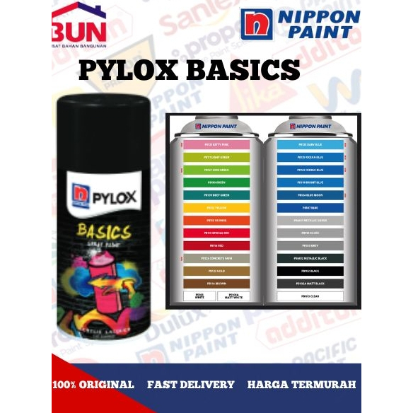 Jual TERMURAH! Pylox PIlox piloks Basic Nippon Paint 300 cc Besi ...