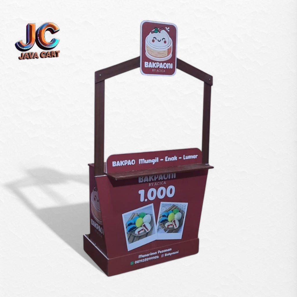 Jual Booth Portable Model Tas Koper Tiang Gambar Request 100x90x50 cm ...