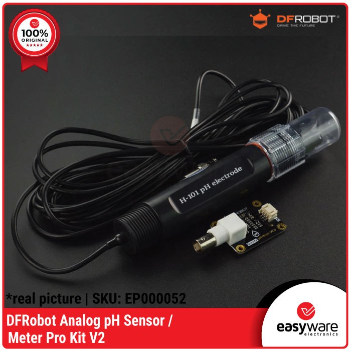 Jual DFRobot Analog pH Sensor Pro v2 Gravity pH Sensor Meter Pro V2 ...
