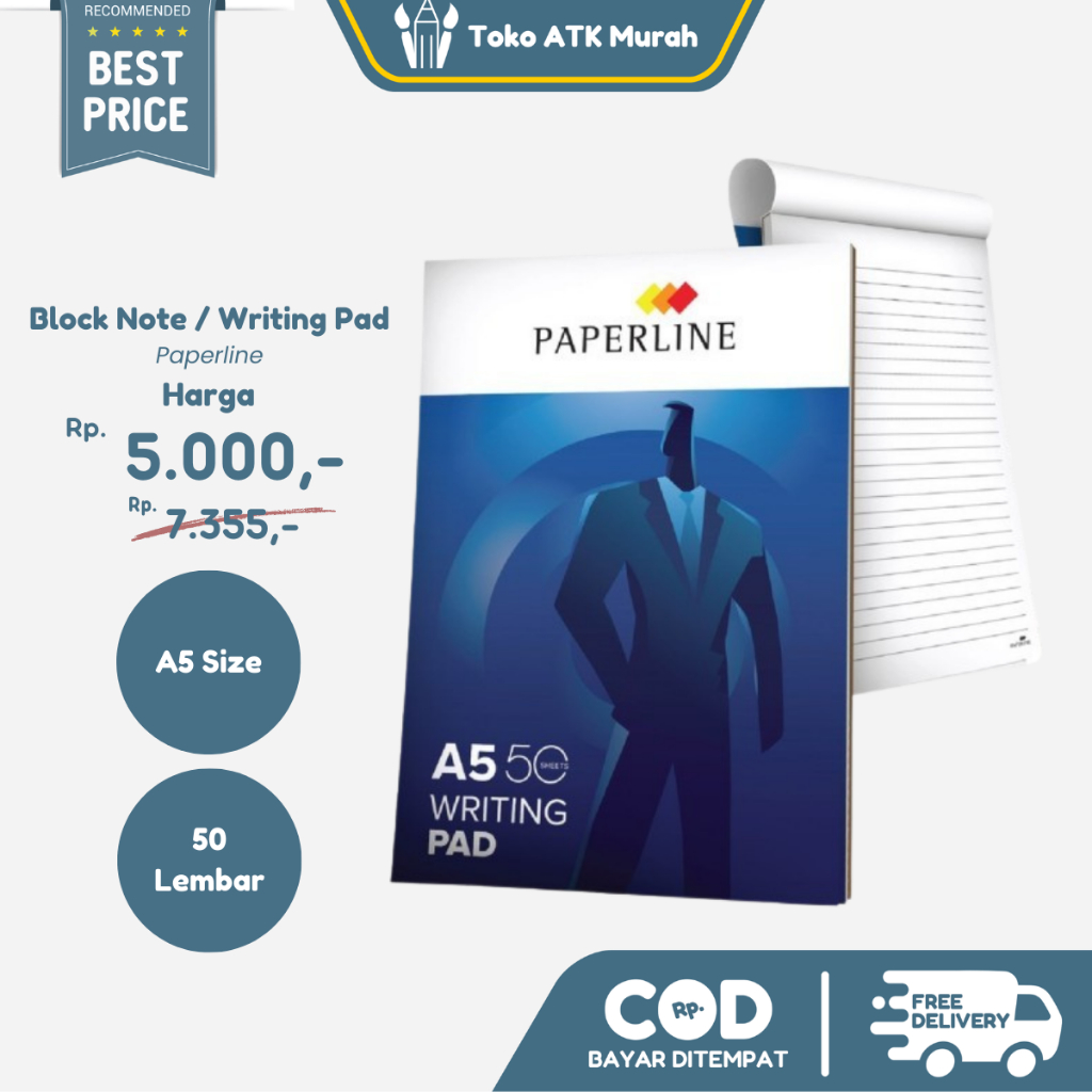 Jual Block Note A5 Paperline Buku Acara | Shopee Indonesia